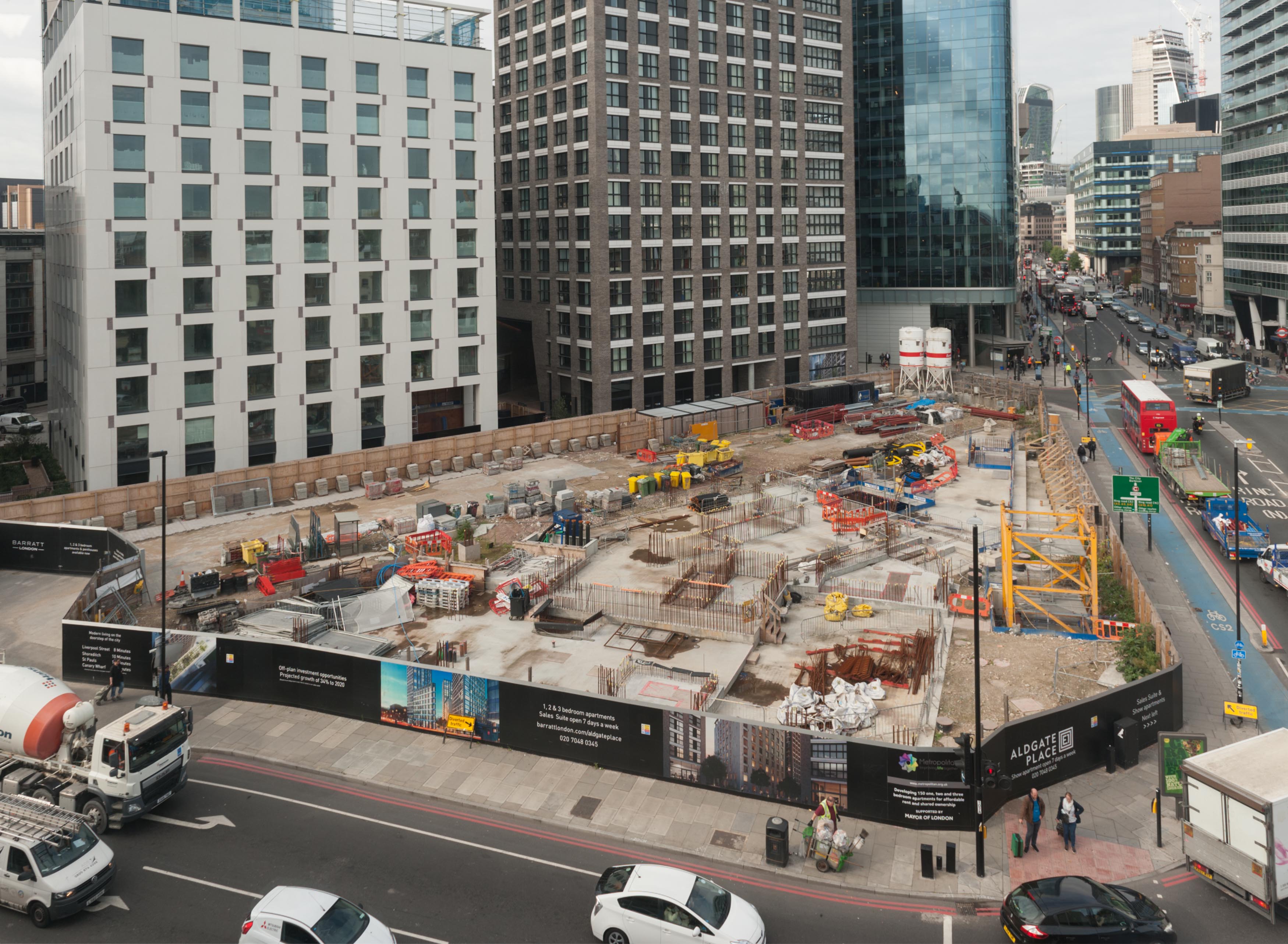 Survey of London | Aldgate Place