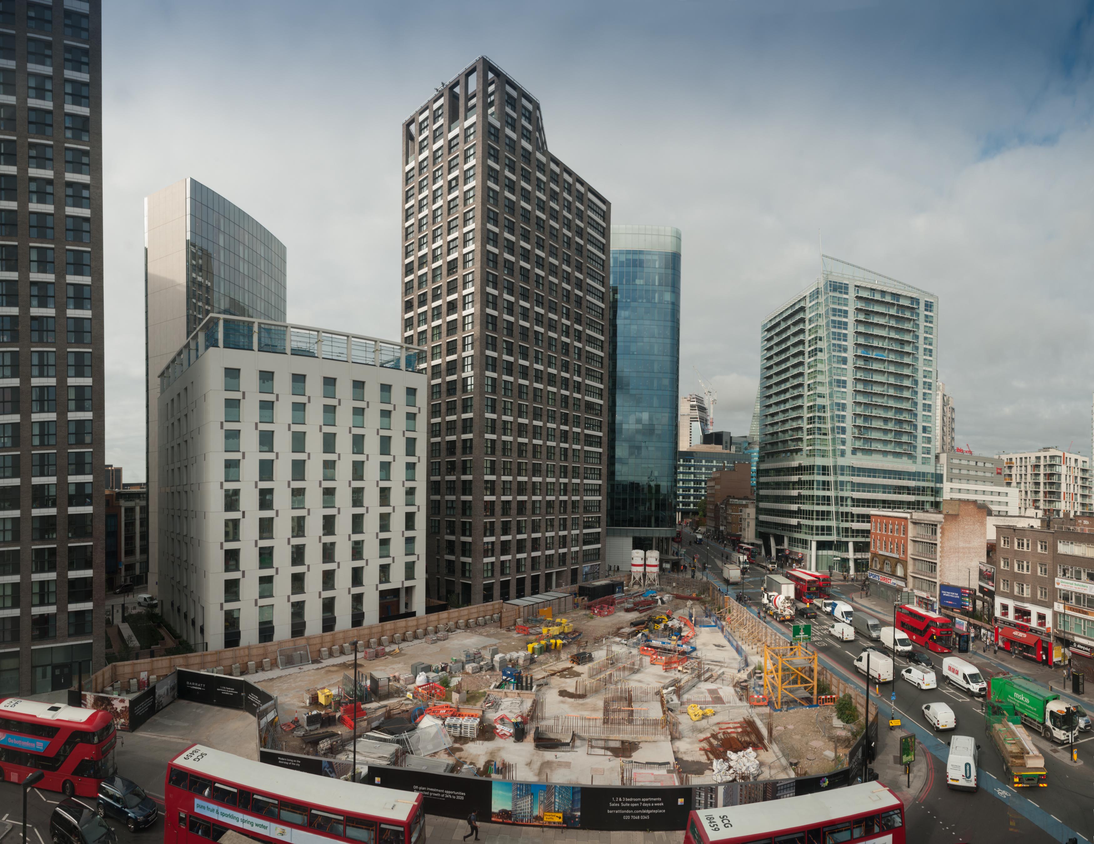 Survey of London | Aldgate Tower