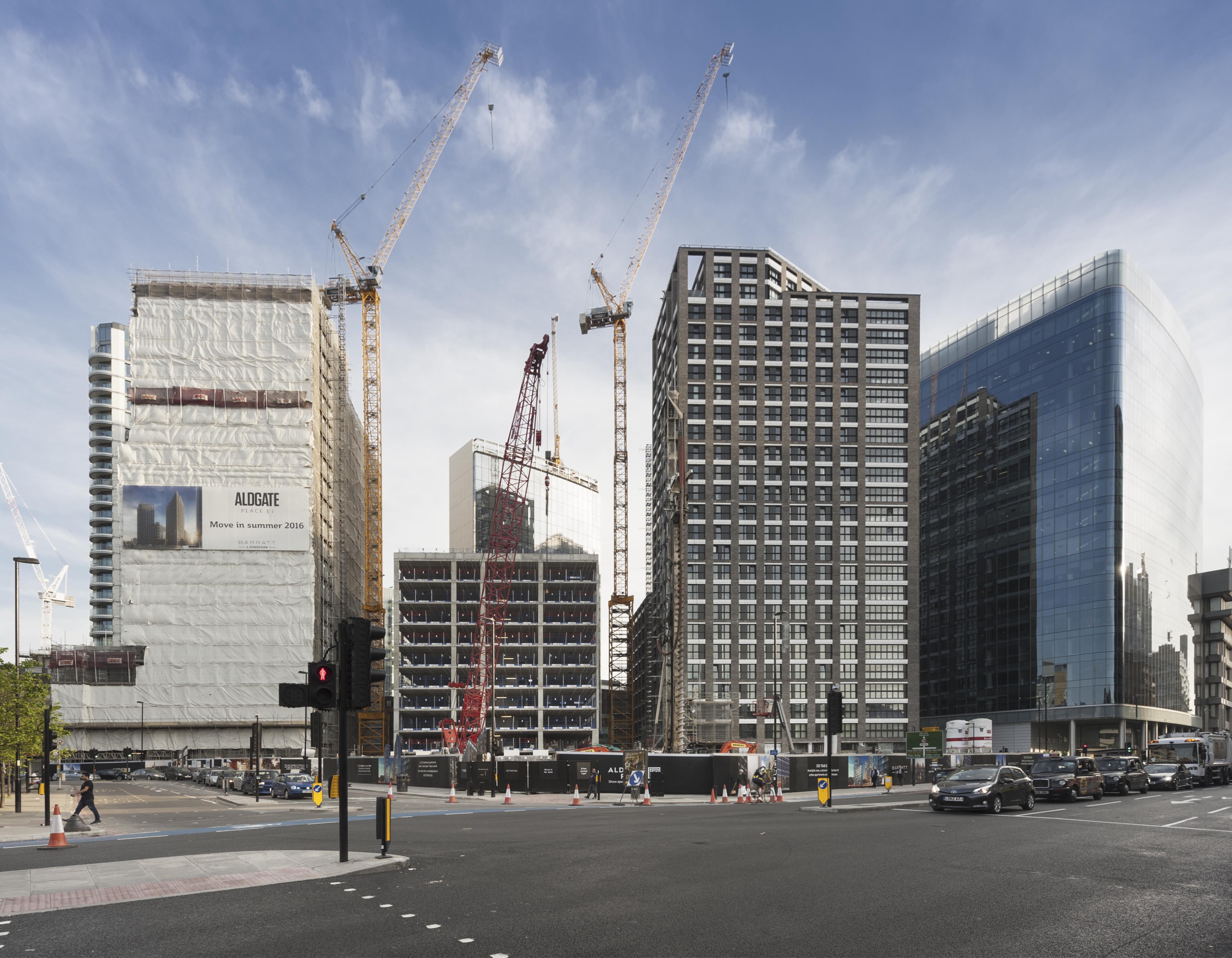 Survey of London | Aldgate Tower